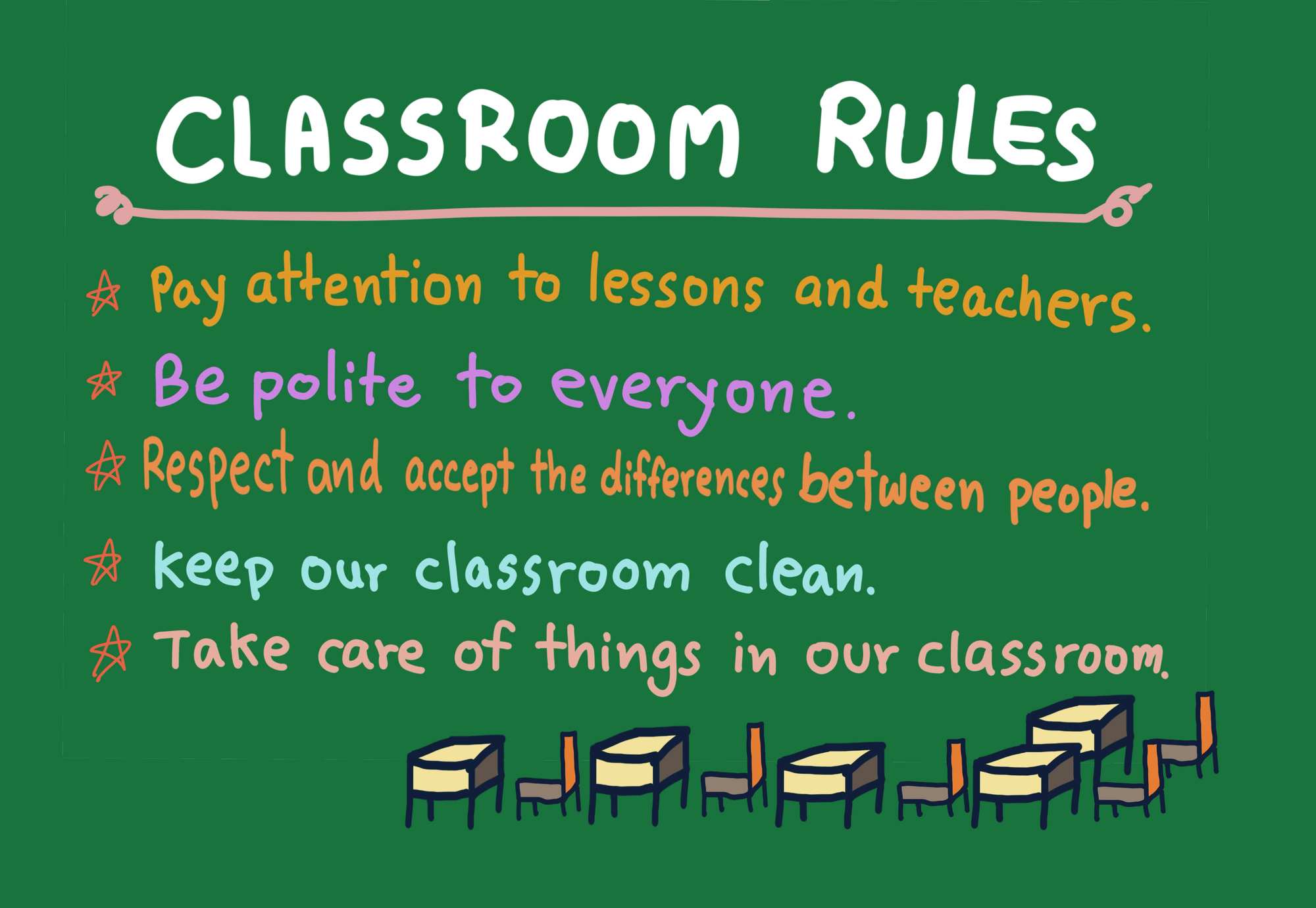 18 Classroom Rules That Built Character