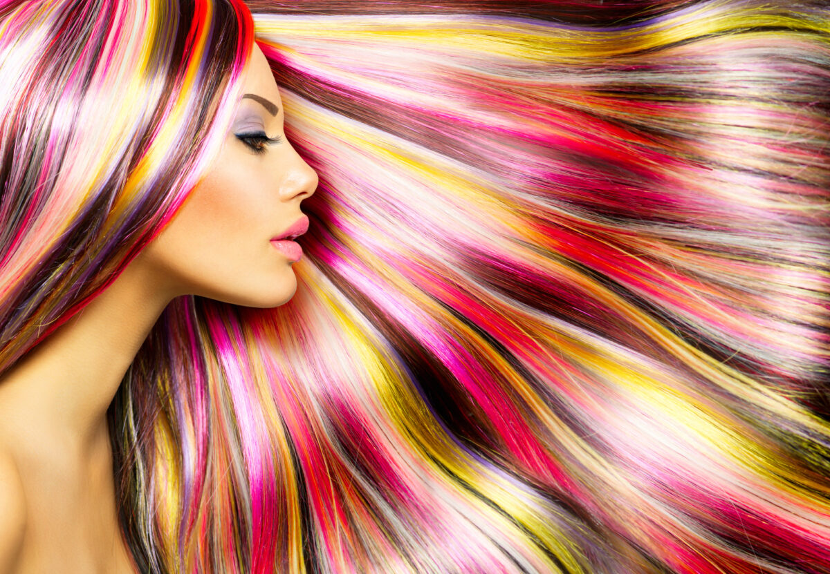 Colorful moments in hair dye history