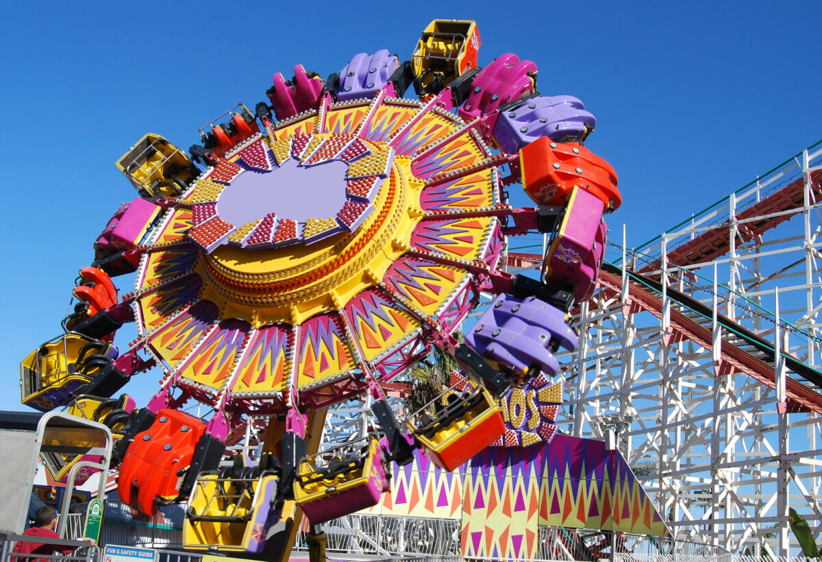 Amusement Parks Built in Weird Locations