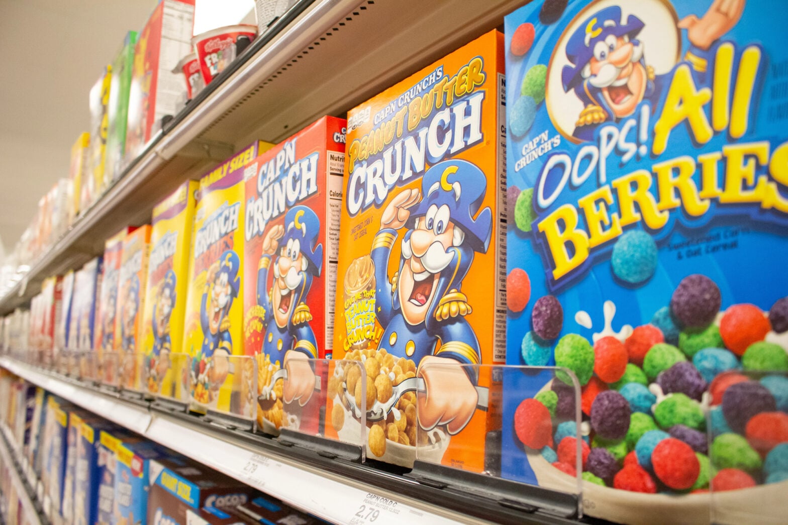 Cereals That Turned Milk Different Colors